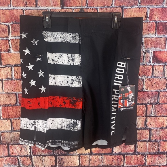 Born Primitive | Shorts | Born Primitive American Defender Short Velcro ...